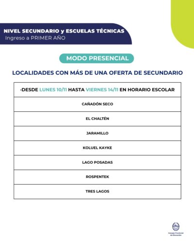 COMIENZAN LAS PREINSCRIPCIONES ESCOLARES EN TODA LA PROVINCIA - Wou ...